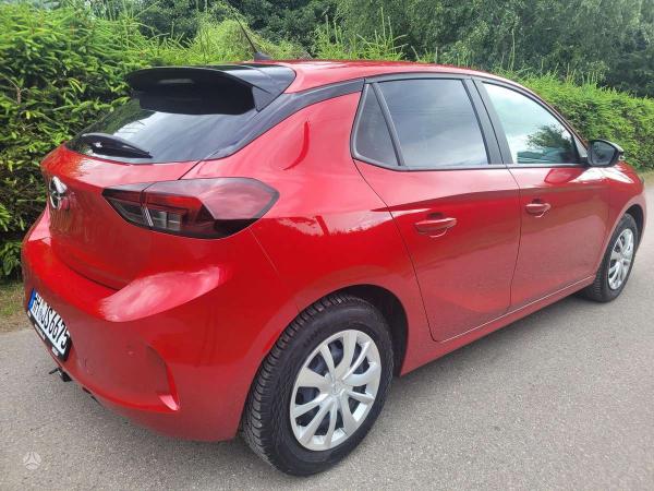 Sarkans Opel Corsa 2021 Vilkaviškis, ar dzinēja tilpumu 1.20 L un nobraukumu 26 tūkst. km par 7600 €, foto 5 vietnē AUTOMOTO.COM.LV