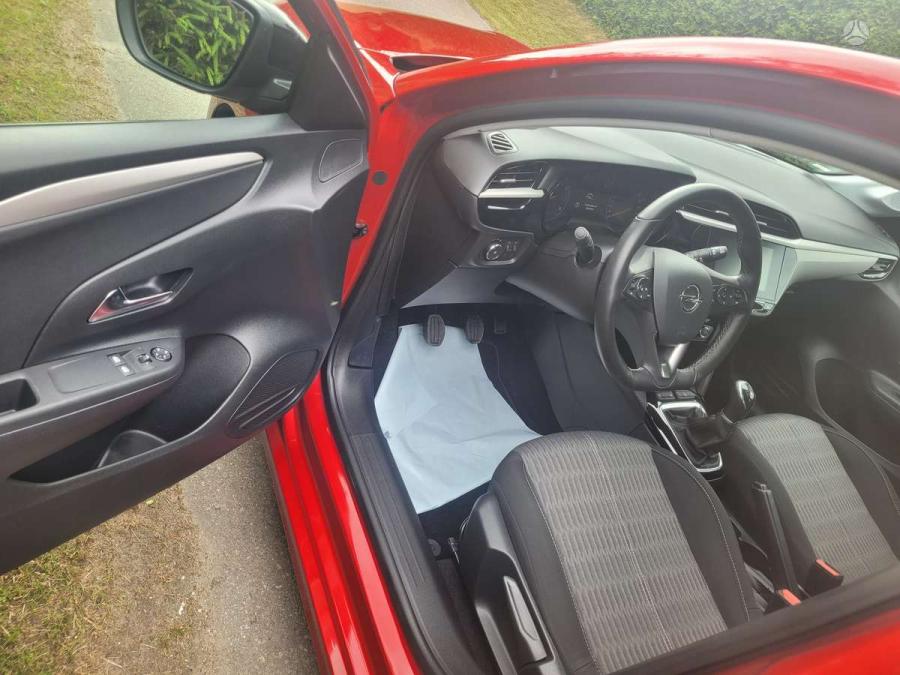Sarkans Opel Corsa 2021 Vilkaviškis, ar dzinēja tilpumu 1.20 L un nobraukumu 26 tūkst. km par 7600 €, foto 10 vietnē AUTOMOTO.COM.LV