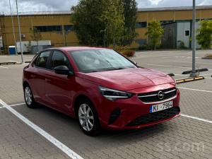 Red Opel Corsa 2021 in Riga, with an engine capacity of 1.20 L and mileage of 47 thousand km for 10950 €, photo 3 on AUTOMOTO.COM.LV