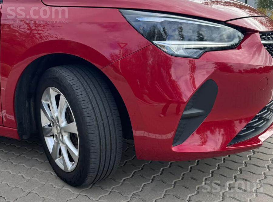 Red Opel Corsa 2021 in Riga, with an engine capacity of 1.20 L and mileage of 47 thousand km for 10950 €, photo 6 on AUTOMOTO.COM.LV