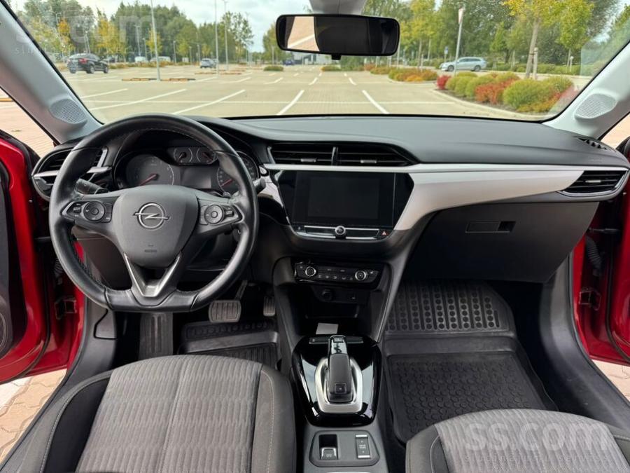 Red Opel Corsa 2021 in Riga, with an engine capacity of 1.20 L and mileage of 47 thousand km for 10950 €, photo 10 on AUTOMOTO.COM.LV