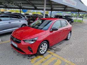 Sarkans Opel Corsa 2022 Rīga, ar dzinēja tilpumu 1.20 L un nobraukumu 80 tūkst. km par 9900 €, foto 1 vietnē AUTOMOTO.COM.LV