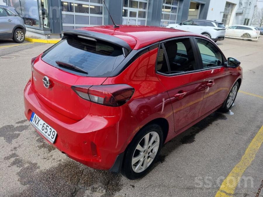 Sarkans Opel Corsa 2022 Rīga, ar dzinēja tilpumu 1.20 L un nobraukumu 80 tūkst. km par 9900 €, foto 3 vietnē AUTOMOTO.COM.LV