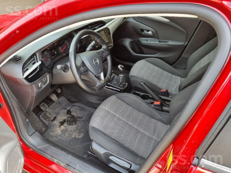 Sarkans Opel Corsa 2022 Rīga, ar dzinēja tilpumu 1.20 L un nobraukumu 80 tūkst. km par 9900 €, foto 9 vietnē AUTOMOTO.COM.LV