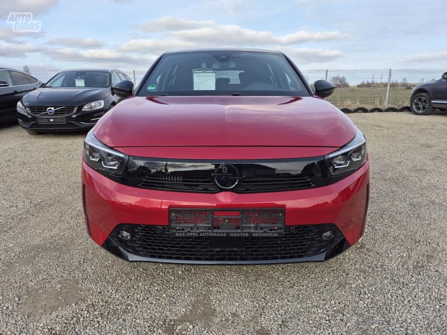 Red Opel Corsa 2023 in Vilnius, with an engine capacity of 1.20 L and mileage of 13 thousand km for 14400 €, photo 3 on AUTOMOTO.COM.LV