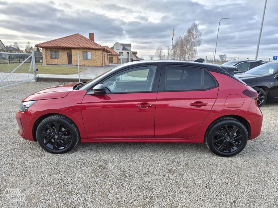 Red Opel Corsa 2023 in Vilnius, with an engine capacity of 1.20 L and mileage of 13 thousand km for 14400 €, photo 6 on AUTOMOTO.COM.LV