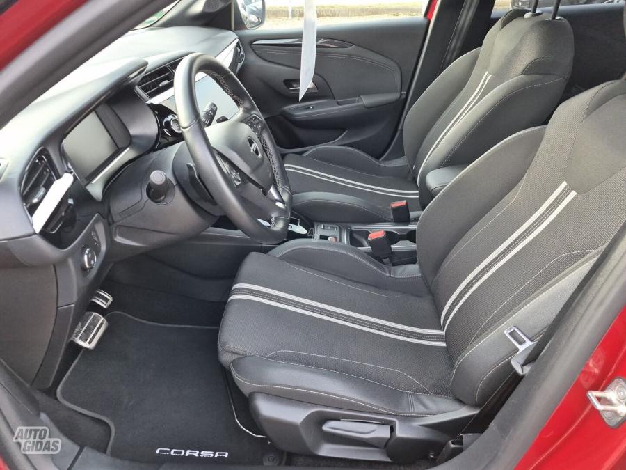 Red Opel Corsa 2023 in Vilnius, with an engine capacity of 1.20 L and mileage of 13 thousand km for 14400 €, photo 12 on AUTOMOTO.COM.LV