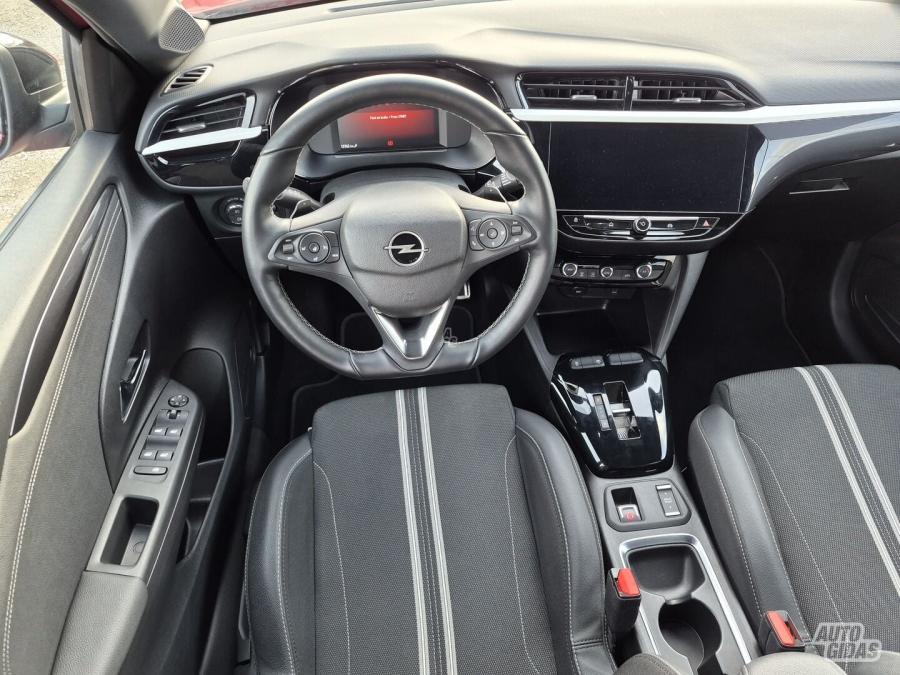Red Opel Corsa 2023 in Vilnius, with an engine capacity of 1.20 L and mileage of 13 thousand km for 14400 €, photo 13 on AUTOMOTO.COM.LV