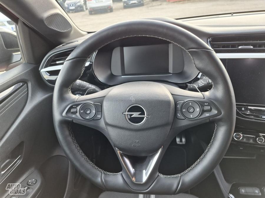 Red Opel Corsa 2023 in Vilnius, with an engine capacity of 1.20 L and mileage of 13 thousand km for 14400 €, photo 14 on AUTOMOTO.COM.LV