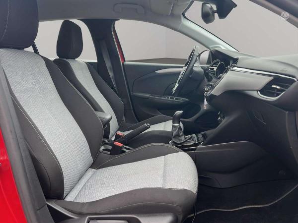 Red Opel Corsa 2023 in Kaunas, with an engine capacity of 1.20 L and mileage of 63 thousand km for 11799 €, photo 9 on AUTOMOTO.COM.LV