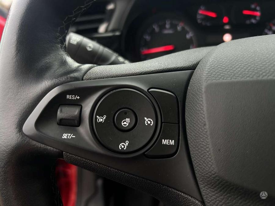 Sarkans Opel Corsa 2023 Kauņa, ar dzinēja tilpumu 1.20 L un nobraukumu 63 tūkst. km par 11799 €, foto 15 vietnē AUTOMOTO.COM.LV