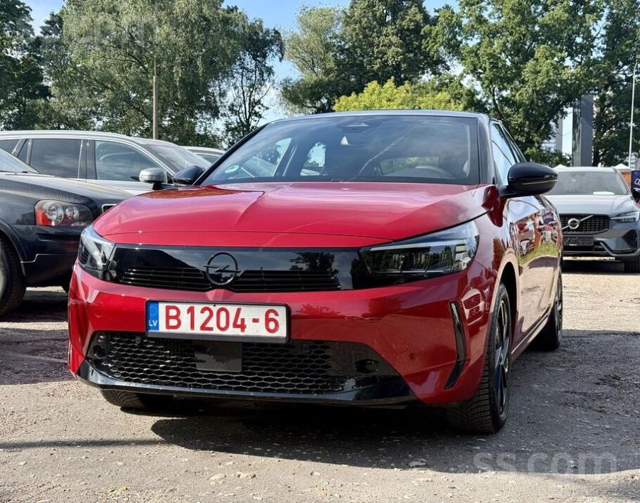 Sarkans Opel Corsa 2025 Rīga, ar dzinēja tilpumu 1.20 L un nobraukumu 0 tūkst. km par 19500 €, foto 3 vietnē AUTOMOTO.COM.LV