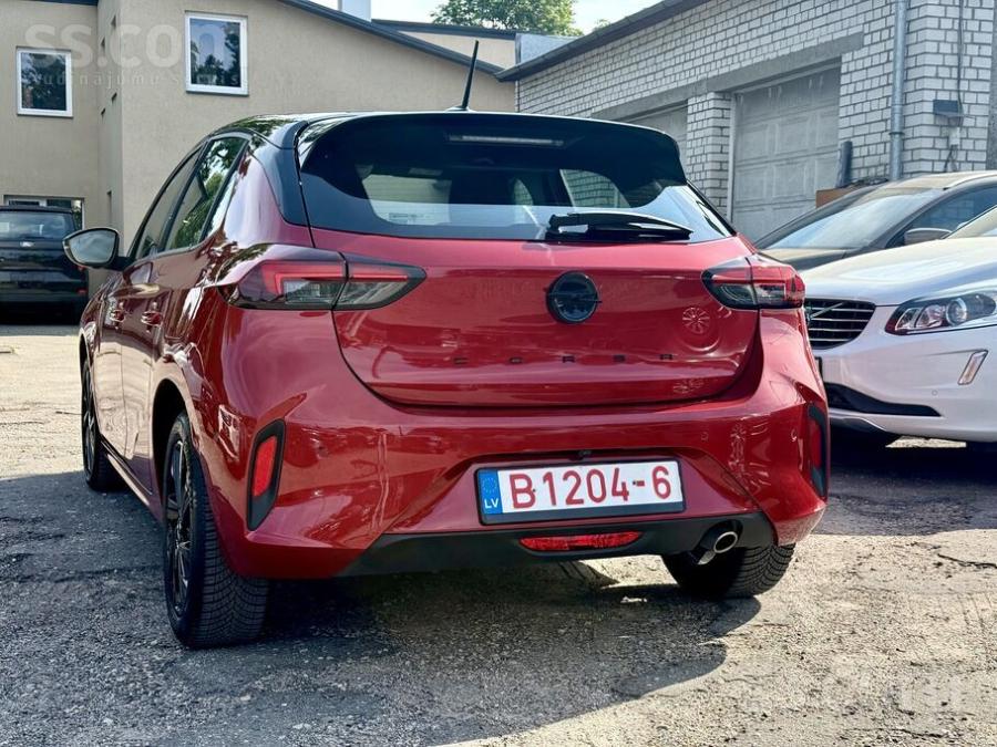 Sarkans Opel Corsa 2025 Rīga, ar dzinēja tilpumu 1.20 L un nobraukumu 0 tūkst. km par 19500 €, foto 5 vietnē AUTOMOTO.COM.LV