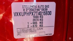 Red Opel Corsa 2026 in Siauliai, with an engine capacity of 1.20 L and mileage of 2 thousand km for 11400 €, photo 28 on AUTOMOTO.COM.LV