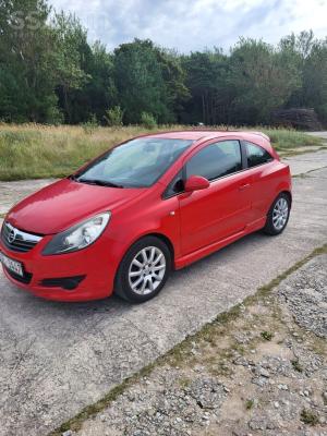 Sarkans Opel Corsa 2008 Liepāja, ar dzinēja tilpumu 1.40 L un nobraukumu 202 tūkst. km par 2100 €, foto 3 vietnē AUTOMOTO.COM.LV