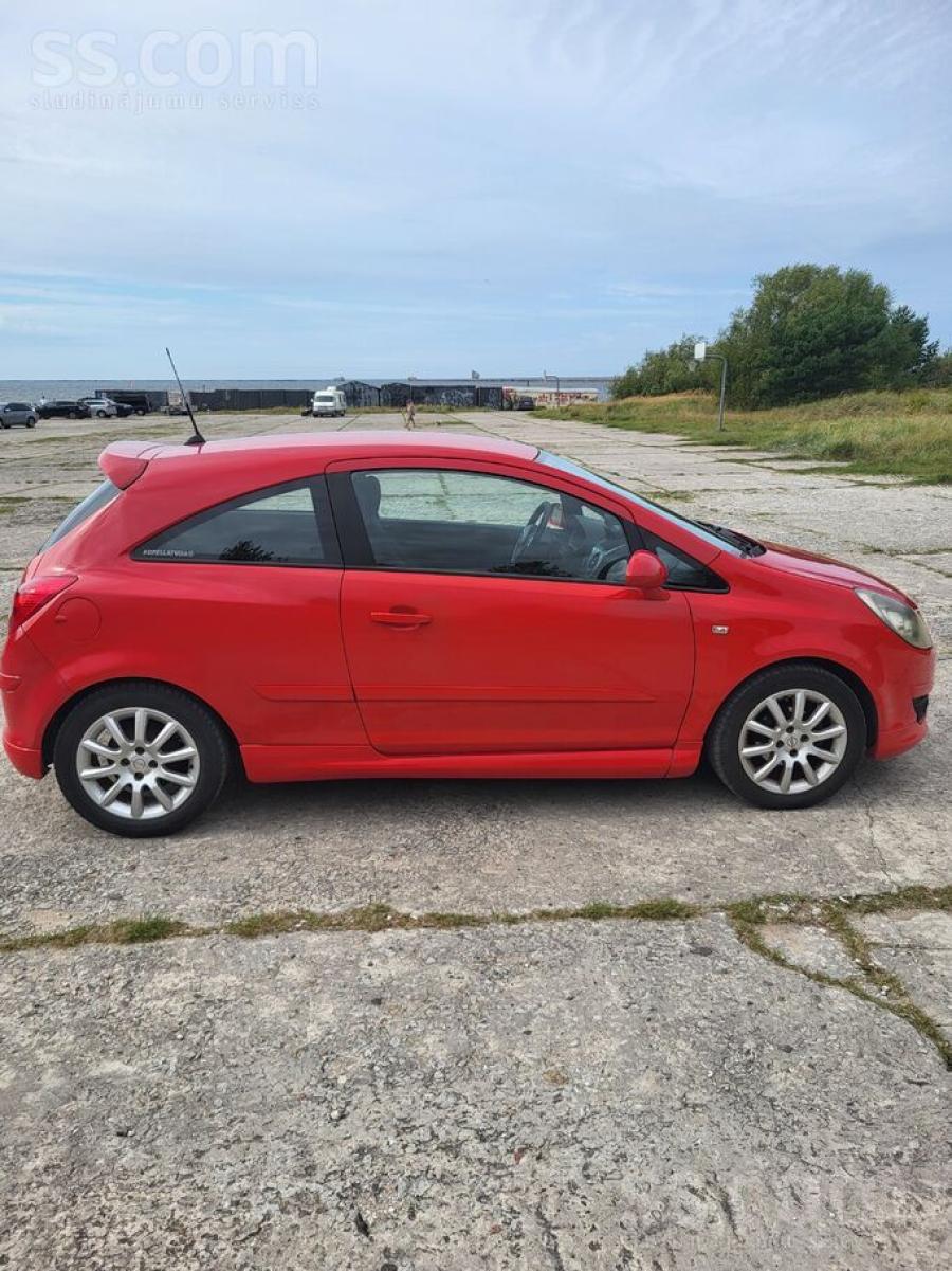Sarkans Opel Corsa 2008 Liepāja, ar dzinēja tilpumu 1.40 L un nobraukumu 202 tūkst. km par 2100 €, foto 16 vietnē AUTOMOTO.COM.LV