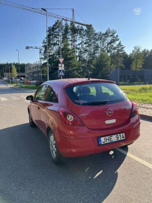 Red Opel Corsa 2008 in Vilnius, with an engine capacity of 1.00 L and mileage of 172 thousand km for 950 €, photo  on AUTOMOTO.COM.LV
