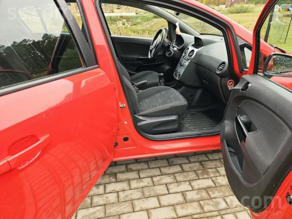 Sarkans Opel Corsa 2014 Rīga, ar dzinēja tilpumu 1.30 L un nobraukumu 241 tūkst. km par 3400 €, foto 5 vietnē AUTOMOTO.COM.LV