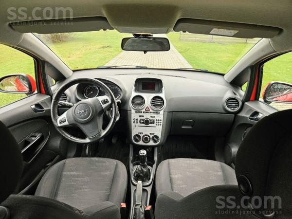 Sarkans Opel Corsa 2014 Rīga, ar dzinēja tilpumu 1.30 L un nobraukumu 241 tūkst. km par 3400 €, foto 9 vietnē AUTOMOTO.COM.LV