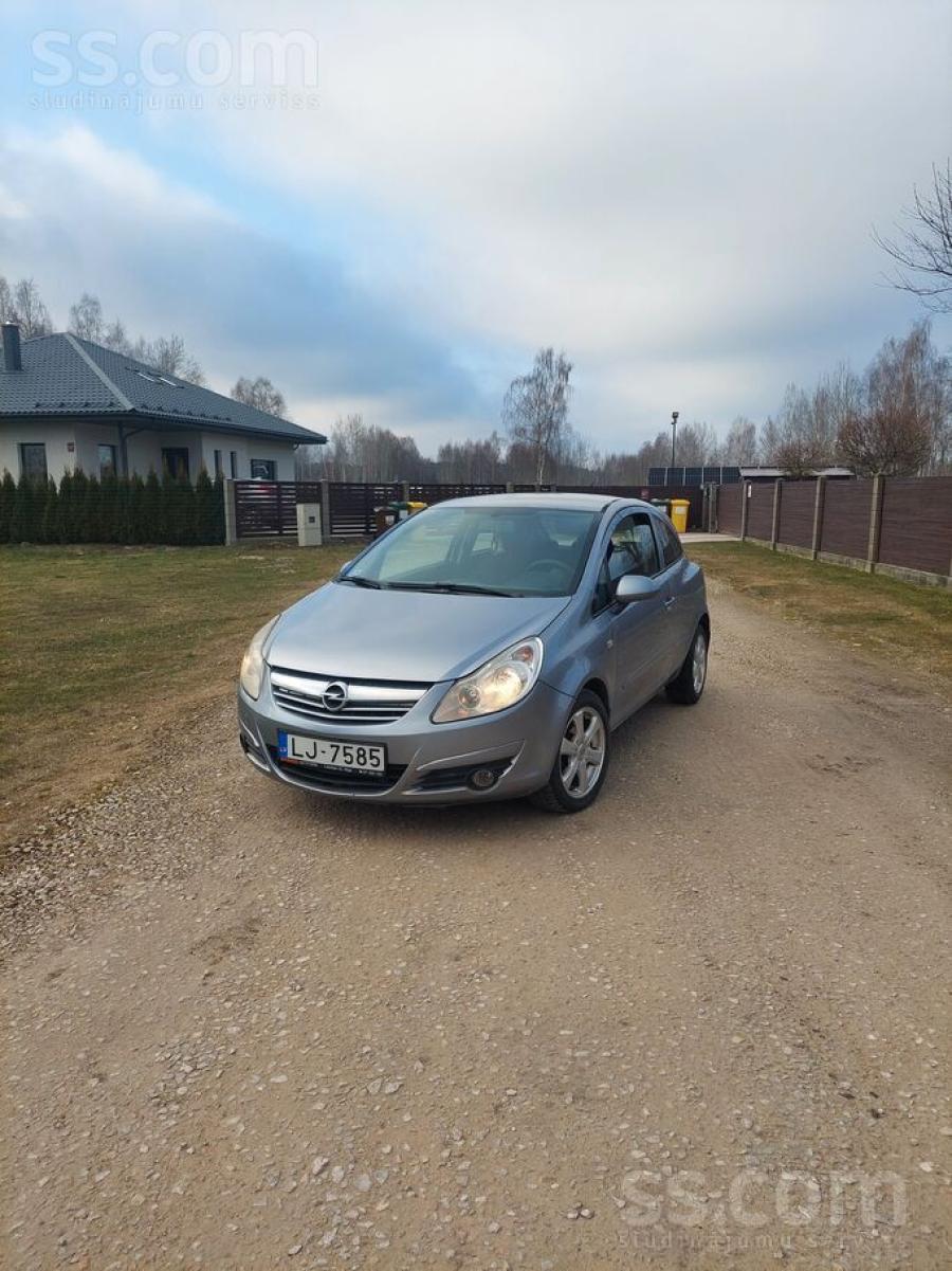 Opel Corsa 2007 Jelgava, ar dzinēja tilpumu 1.30 L un nobraukumu 314 tūkst. km par 1250 €, foto 1 vietnē AUTOMOTO.COM.LV