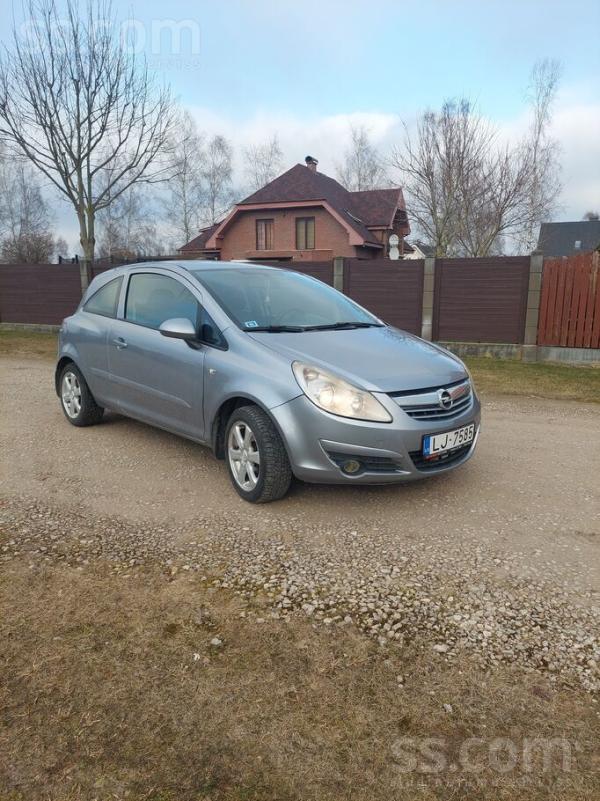 Opel Corsa 2007 Jelgava, ar dzinēja tilpumu 1.30 L un nobraukumu 314 tūkst. km par 1250 €, foto 2 vietnē AUTOMOTO.COM.LV