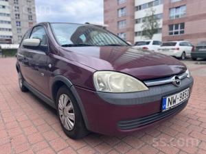 Фиолетовый Опель Корса 2003 в Рига, объемом двигателя 1.00 л и пробегом 0 тыс. км за 1200 €, фото  на AUTOMOTO.COM.LV