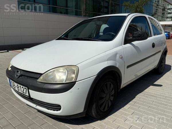 White Opel Corsa 2001 in Riga, with an engine capacity of 1.00 L and mileage of 0 thousand km for 900 €, photo 5 on AUTOMOTO.COM.LV