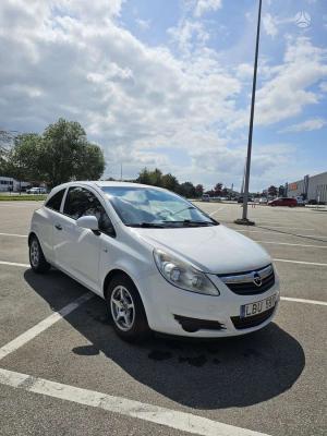 White Opel Corsa 2010 in Siauliai, with an engine capacity of 1.23 L and mileage of 292 thousand km for 1800 €, photo  on AUTOMOTO.COM.LV
