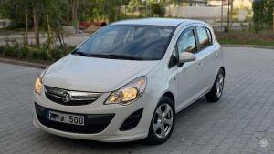White Opel Corsa 2011 in Vilnius, with an engine capacity of 1.39 L and mileage of 256 thousand km for 1950 €, photo  on AUTOMOTO.COM.LV