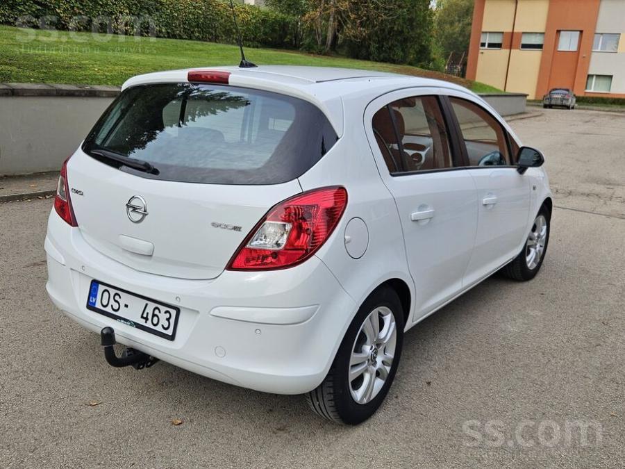 Balts Opel Corsa 2012 Jēkabpils, ar dzinēja tilpumu 1.30 L un nobraukumu 86 tūkst. km par 4690 €, foto 7 vietnē AUTOMOTO.COM.LV