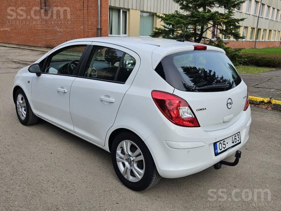 Balts Opel Corsa 2012 Jēkabpils, ar dzinēja tilpumu 1.30 L un nobraukumu 86 tūkst. km par 4690 €, foto 9 vietnē AUTOMOTO.COM.LV