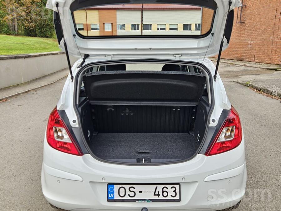 Balts Opel Corsa 2012 Jēkabpils, ar dzinēja tilpumu 1.30 L un nobraukumu 86 tūkst. km par 4690 €, foto 17 vietnē AUTOMOTO.COM.LV