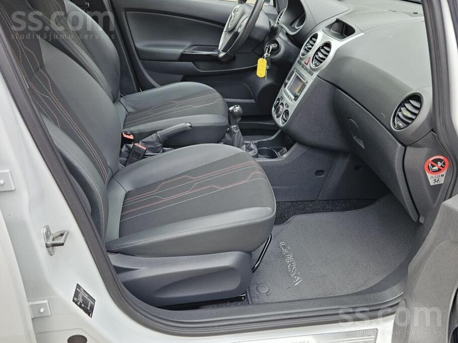 Balts Opel Corsa 2012 Jēkabpils, ar dzinēja tilpumu 1.30 L un nobraukumu 86 tūkst. km par 4690 €, foto 21 vietnē AUTOMOTO.COM.LV