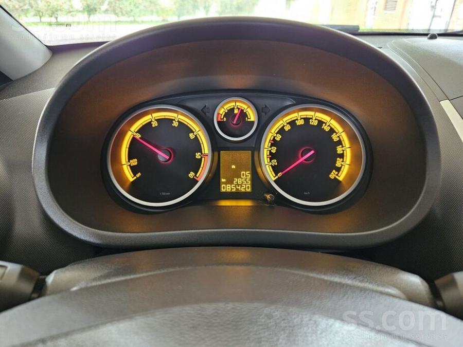 Balts Opel Corsa 2012 Jēkabpils, ar dzinēja tilpumu 1.30 L un nobraukumu 86 tūkst. km par 4690 €, foto 31 vietnē AUTOMOTO.COM.LV