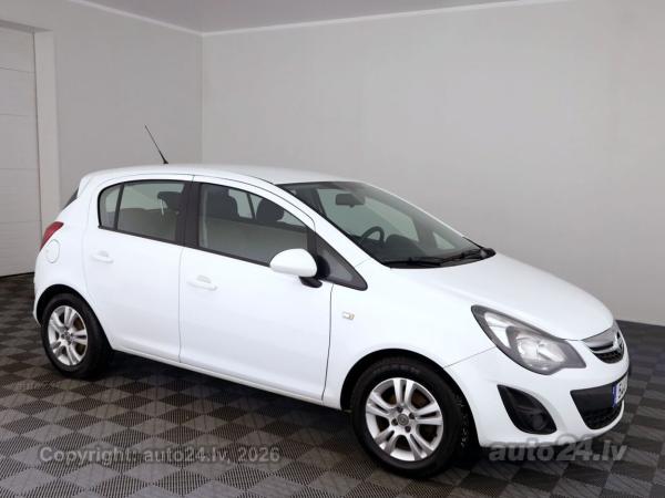 White Opel Corsa 2014 in Tallinn, with an engine capacity of 1.20 L and mileage of 252 thousand km for 1999 €, photo 1 on AUTOMOTO.COM.LV