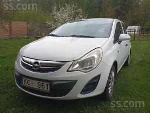 White Opel Corsa 2014 in Riga, with an engine capacity of 1.30 L and mileage of 191 thousand km for 2350 €, photo 31 on AUTOMOTO.COM.LV