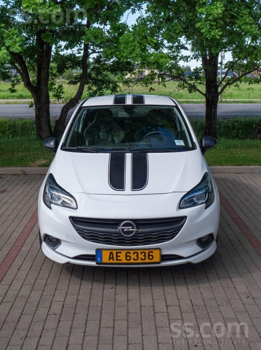 Balts Opel Corsa 2015 Rīga, ar dzinēja tilpumu 1.40 L un nobraukumu 144 tūkst. km par 10200 €, foto 1 vietnē AUTOMOTO.COM.LV