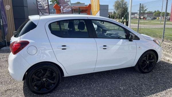 White Opel Corsa 2015 in Marijampole, with an engine capacity of 1.40 L and mileage of 126 thousand km for 7200 €, photo 10 on AUTOMOTO.COM.LV