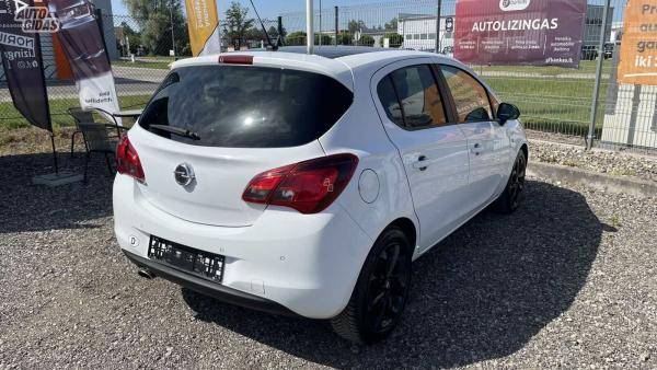 White Opel Corsa 2015 in Marijampole, with an engine capacity of 1.40 L and mileage of 126 thousand km for 7200 €, photo 4 on AUTOMOTO.COM.LV