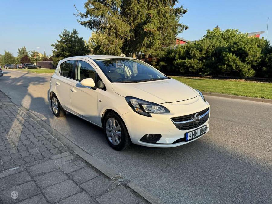 Balts Opel Corsa 2015 Marijampole, ar dzinēja tilpumu 1.25 L un nobraukumu 146 tūkst. km par 4700 €, foto 3 vietnē AUTOMOTO.COM.LV