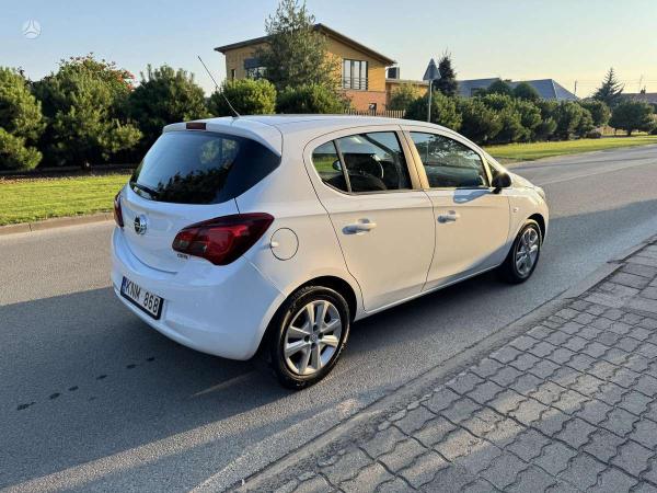 Balts Opel Corsa 2015 Marijampole, ar dzinēja tilpumu 1.25 L un nobraukumu 146 tūkst. km par 4700 €, foto 3 vietnē AUTOMOTO.COM.LV