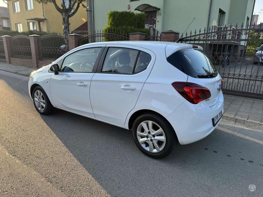 Balts Opel Corsa 2015 Marijampole, ar dzinēja tilpumu 1.25 L un nobraukumu 146 tūkst. km par 4700 €, foto 5 vietnē AUTOMOTO.COM.LV