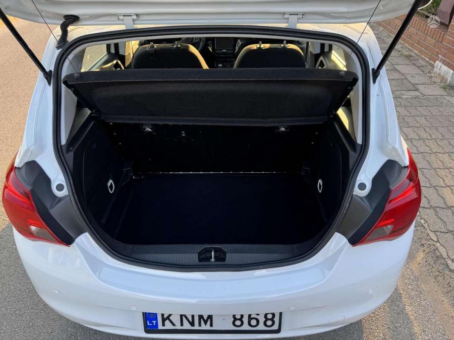 Balts Opel Corsa 2015 Marijampole, ar dzinēja tilpumu 1.25 L un nobraukumu 146 tūkst. km par 4700 €, foto 12 vietnē AUTOMOTO.COM.LV