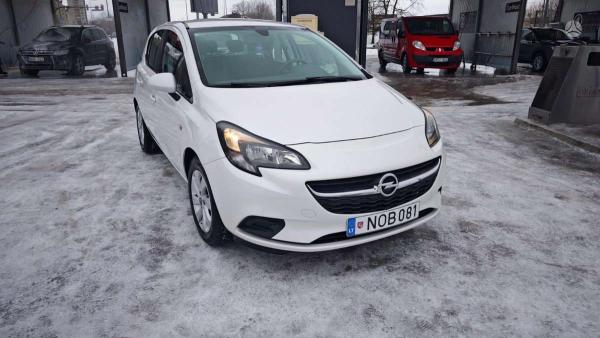 White Opel Corsa 2016 in Kaunas, with an engine capacity of 1.40 L and mileage of 140 thousand km for 6150 €, photo 7 on AUTOMOTO.COM.LV