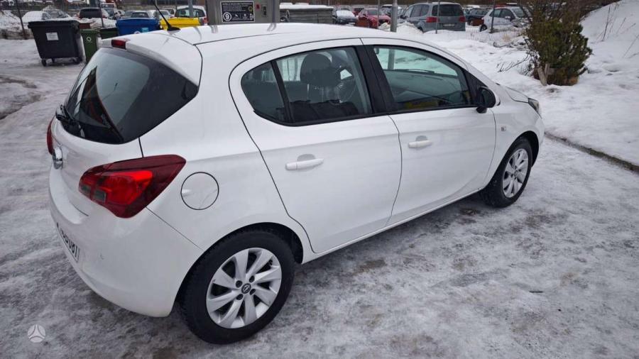 White Opel Corsa 2016 in Kaunas, with an engine capacity of 1.40 L and mileage of 140 thousand km for 6150 €, photo 8 on AUTOMOTO.COM.LV