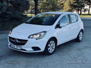 White Opel Corsa 2016 in Tallinn, with an engine capacity of 1.40 L and mileage of 117 thousand km for 6490 €, photo  on AUTOMOTO.COM.LV