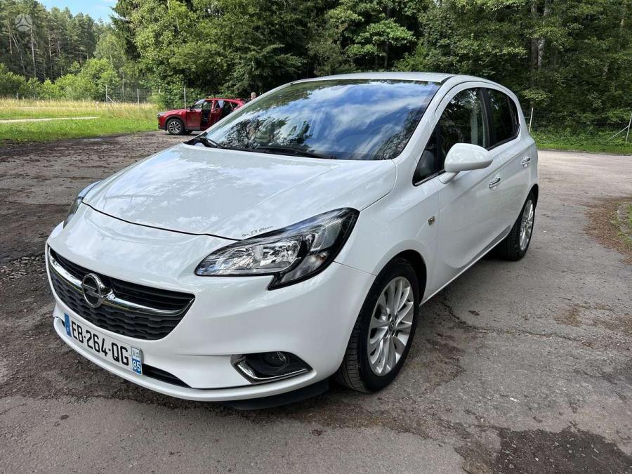 Balts Opel Corsa 2016 Tauragė, ar dzinēja tilpumu 1.25 L un nobraukumu 200 tūkst. km par 3950 €, foto 1 vietnē AUTOMOTO.COM.LV