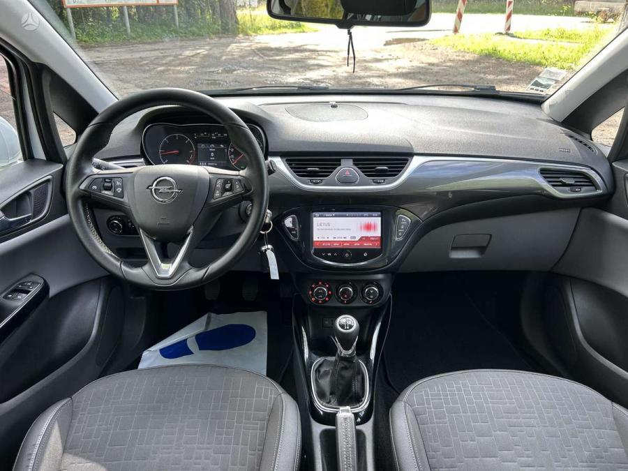 Balts Opel Corsa 2016 Tauragė, ar dzinēja tilpumu 1.25 L un nobraukumu 200 tūkst. km par 3950 €, foto 12 vietnē AUTOMOTO.COM.LV