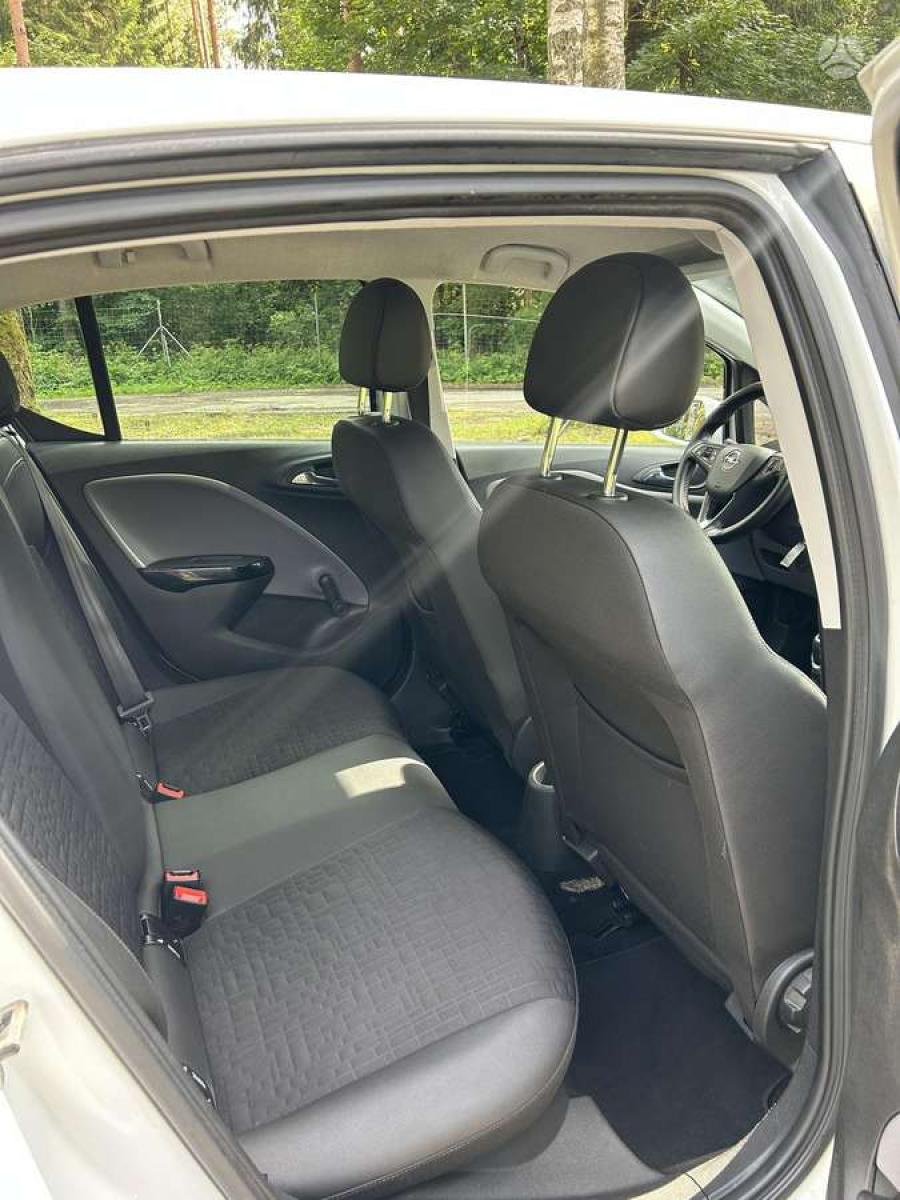 Balts Opel Corsa 2016 Tauragė, ar dzinēja tilpumu 1.25 L un nobraukumu 200 tūkst. km par 3950 €, foto 16 vietnē AUTOMOTO.COM.LV