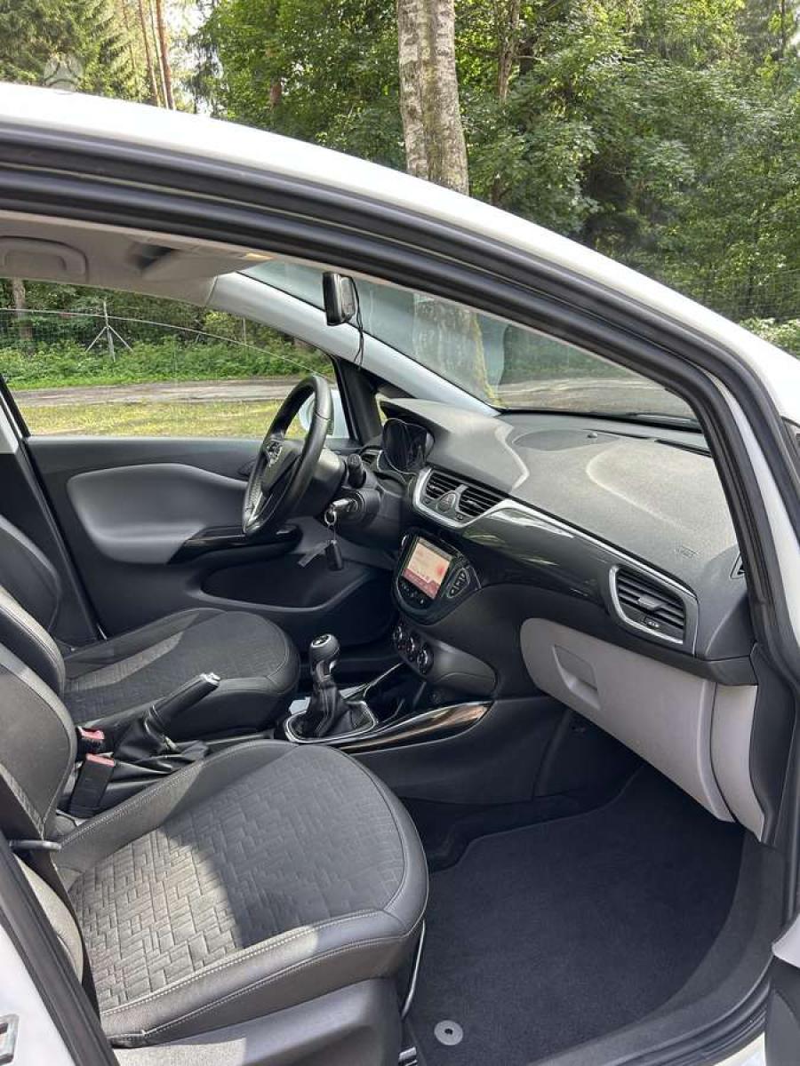 Balts Opel Corsa 2016 Tauragė, ar dzinēja tilpumu 1.25 L un nobraukumu 200 tūkst. km par 3950 €, foto 17 vietnē AUTOMOTO.COM.LV